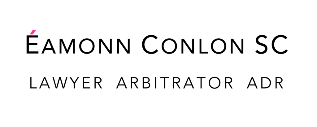 construction & infrastructure · Éamonn CONLON SC